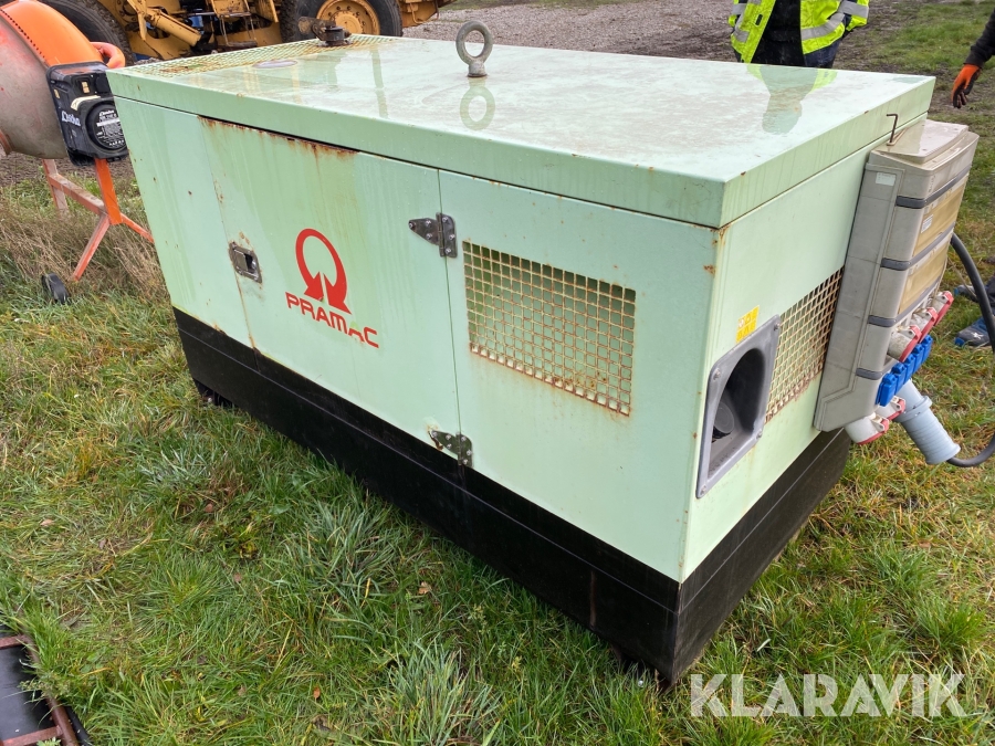 Generator/elverk Pramac Gbl42, Gotland, Klaravik auktioner