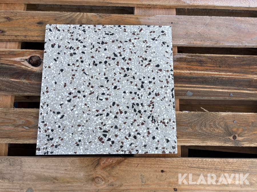 Terazzo klinker 40x40 20 kvm, Göteborg, Klaravik auktioner