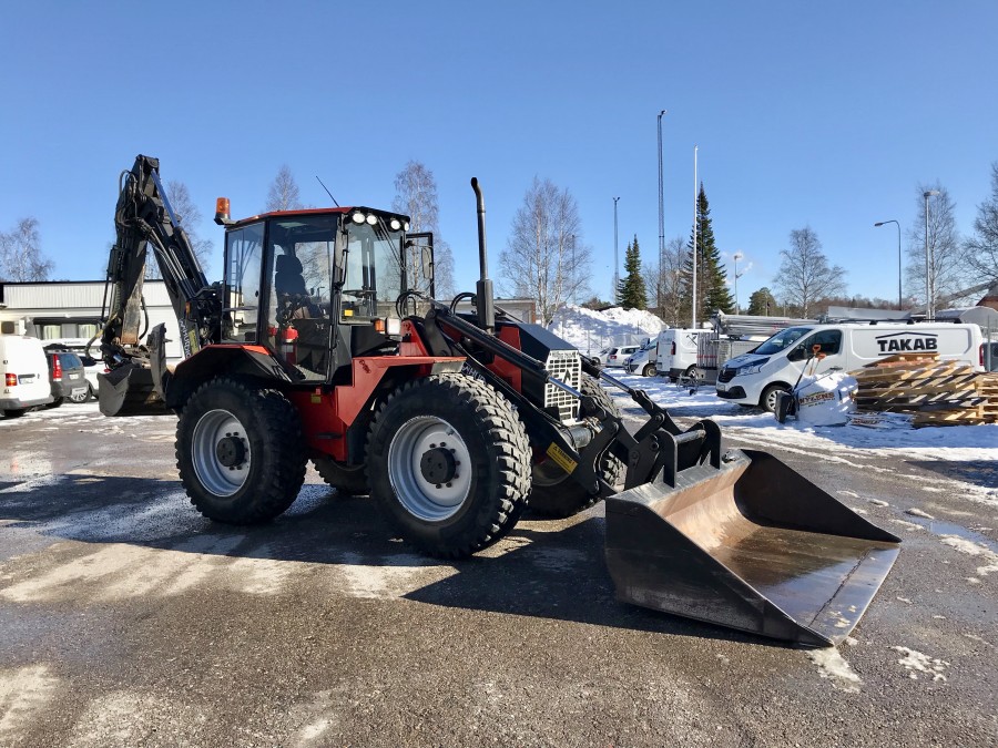 Grävlastare Huddig 760 m redskap