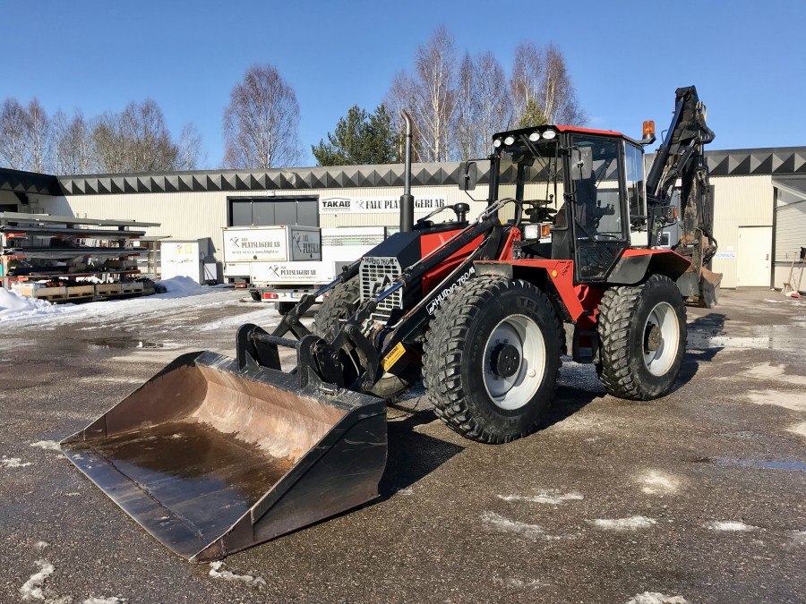 Grävlastare Huddig 760 m redskap