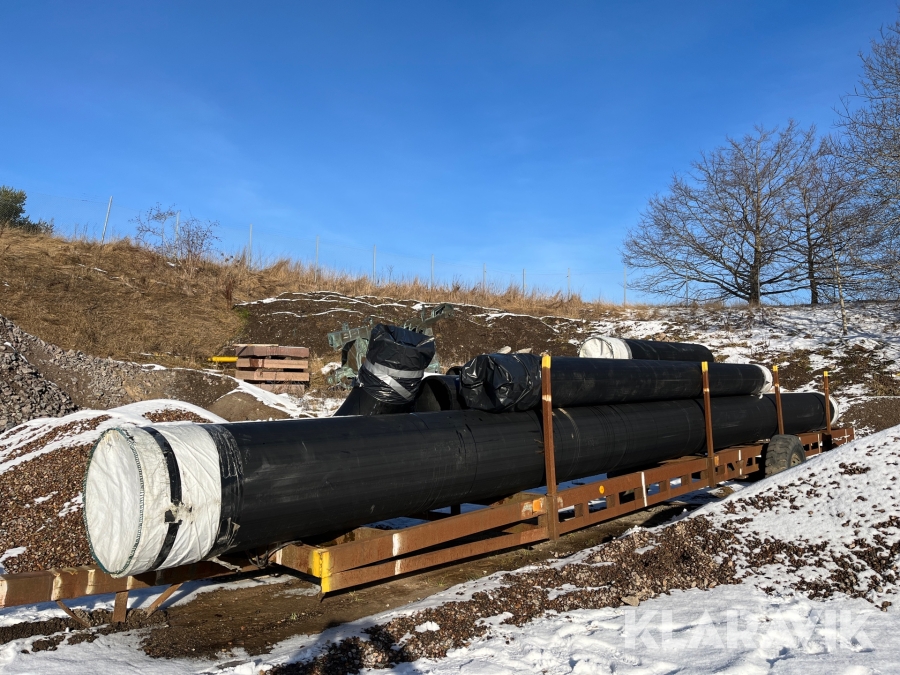 Vagn med PE Rör, Mjölby, Klaravik auktioner
