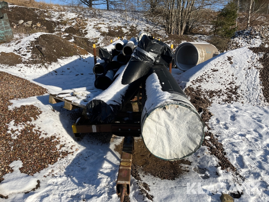 Vagn med PE Rör, Mjölby, Klaravik auktioner