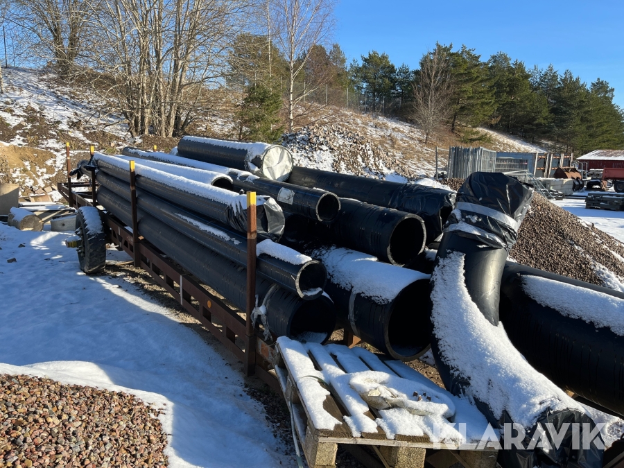 Vagn med PE Rör, Mjölby, Klaravik auktioner