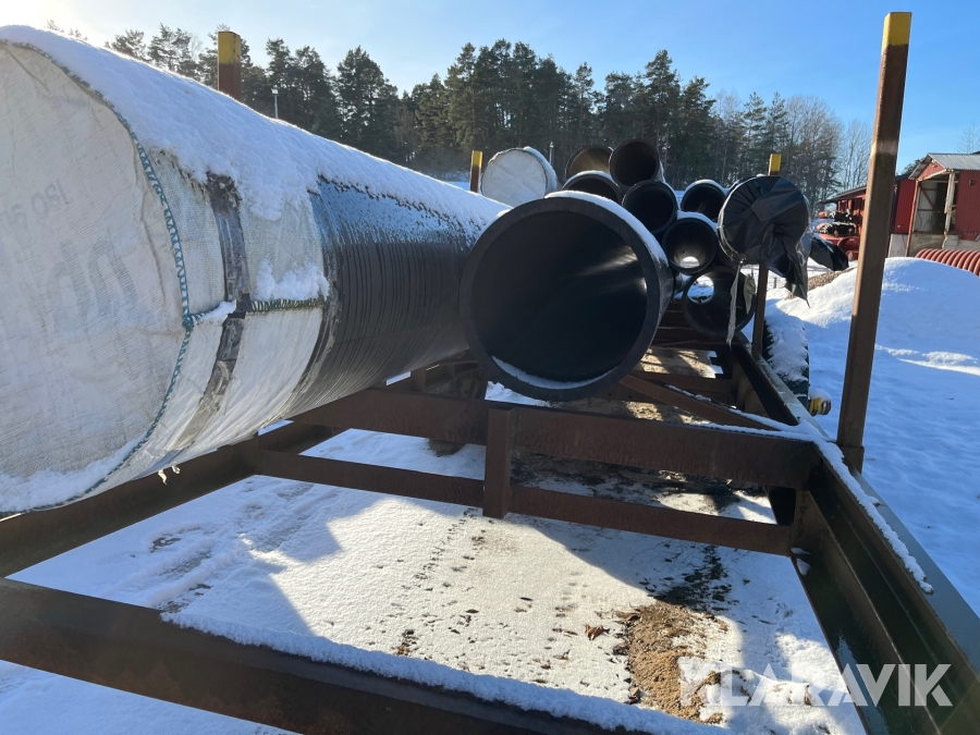 Vagn med PE Rör, Mjölby, Klaravik auktioner