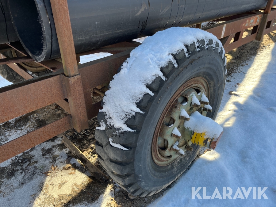 Vagn med PE Rör, Mjölby, Klaravik auktioner