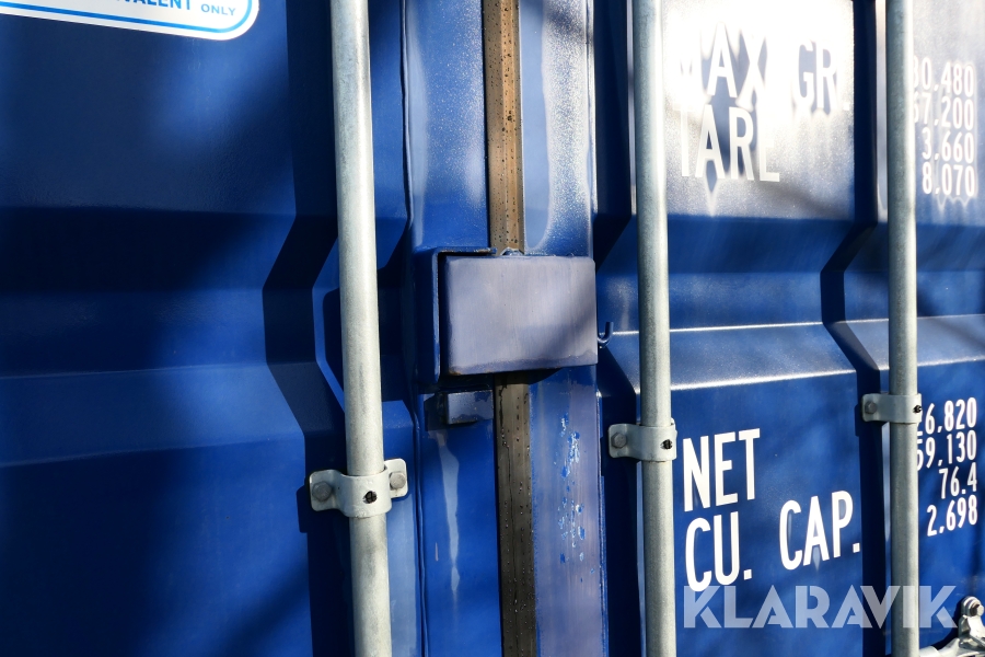 40 fot High Cube sjöcontainer / 12m container extra hög Cont