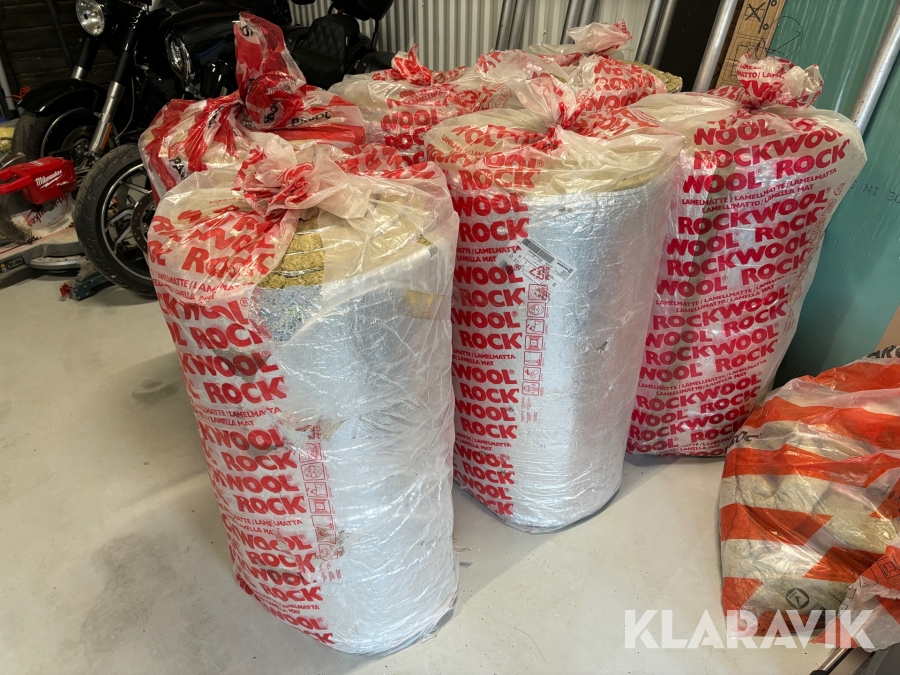 Isolering med lamellmatta Rockwool 5000x1000, Västervik, Kla