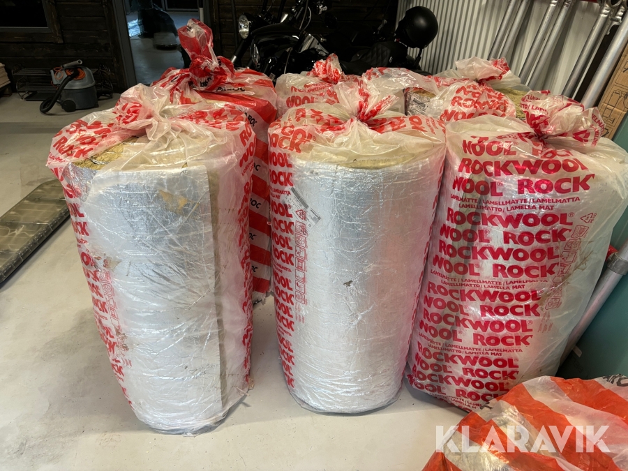 Isolering med lamellmatta Rockwool 5000x1000, Västervik, Kla