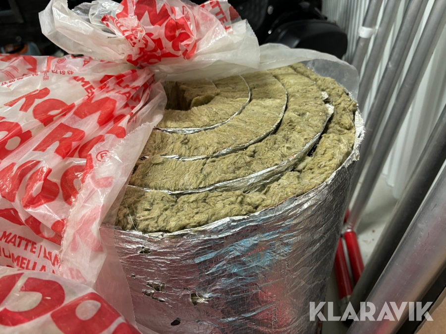 Isolering med lamellmatta Rockwool 5000x1000, Västervik, Kla