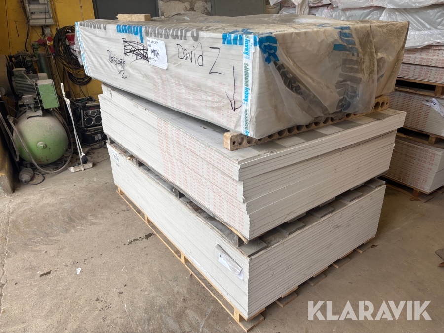 Brandgips / Fireboard Knauf 20x1250x2000mm, Hörby, Klaravik