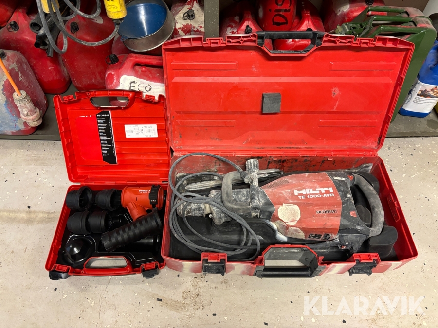 Bilmaskin Hilti TE 1000-AVR, Stockholm, Klaravik auktioner