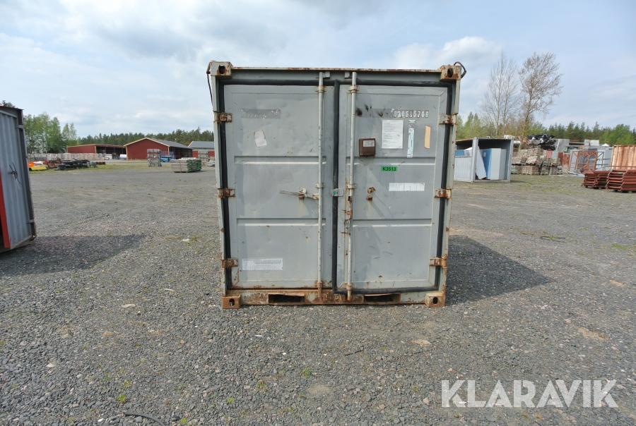 Container CTX containex 8 fot, Jönköping, Klaravik auktion