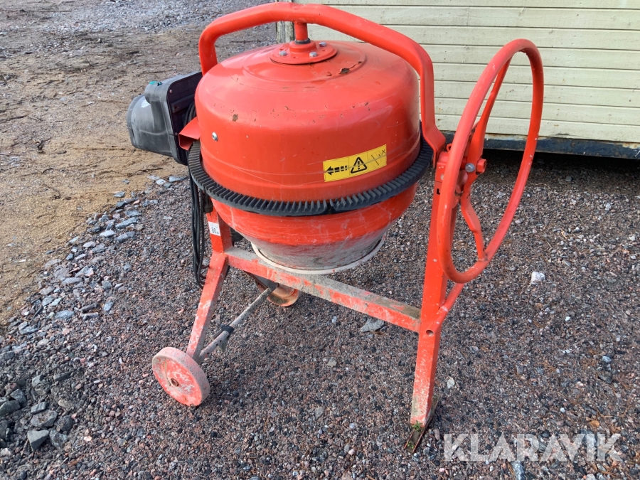 Betongblandare Optimix 130, Eskilstuna, Klaravik auktioner