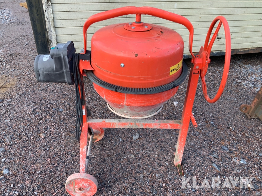 Betongblandare Optimix 130, Eskilstuna, Klaravik auktioner
