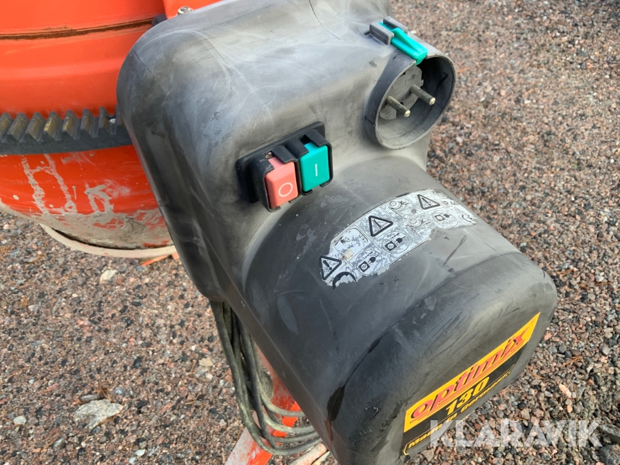 Betongblandare Optimix 130, Eskilstuna, Klaravik auktioner