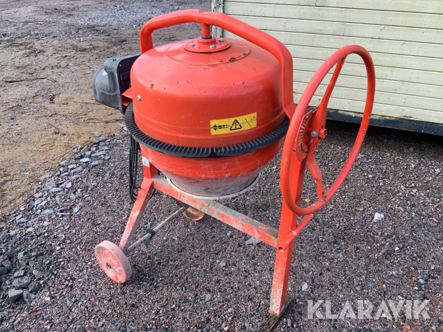 Betongblandare Optimix 130, Eskilstuna, Klaravik auktioner