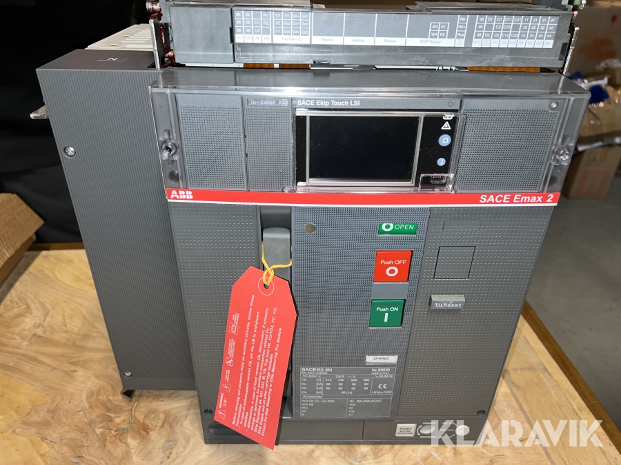 2st Effektbrytare ABB SACE Ekip Touch LSI E2.2N, Södertälje,