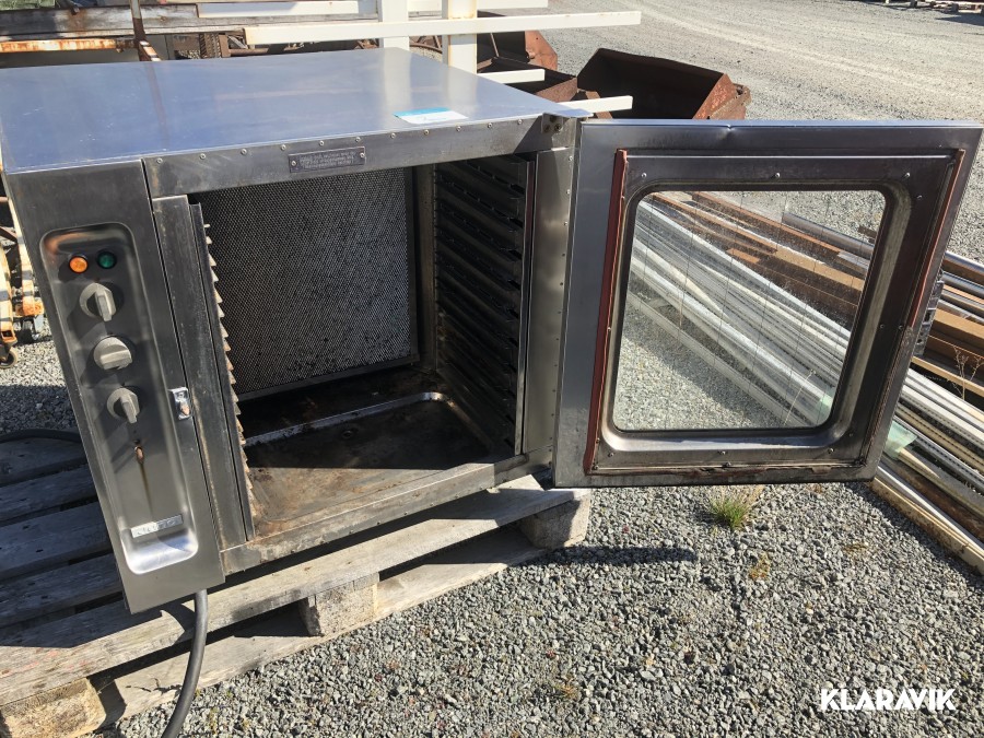 Rostfri convectomat / ugn Juno