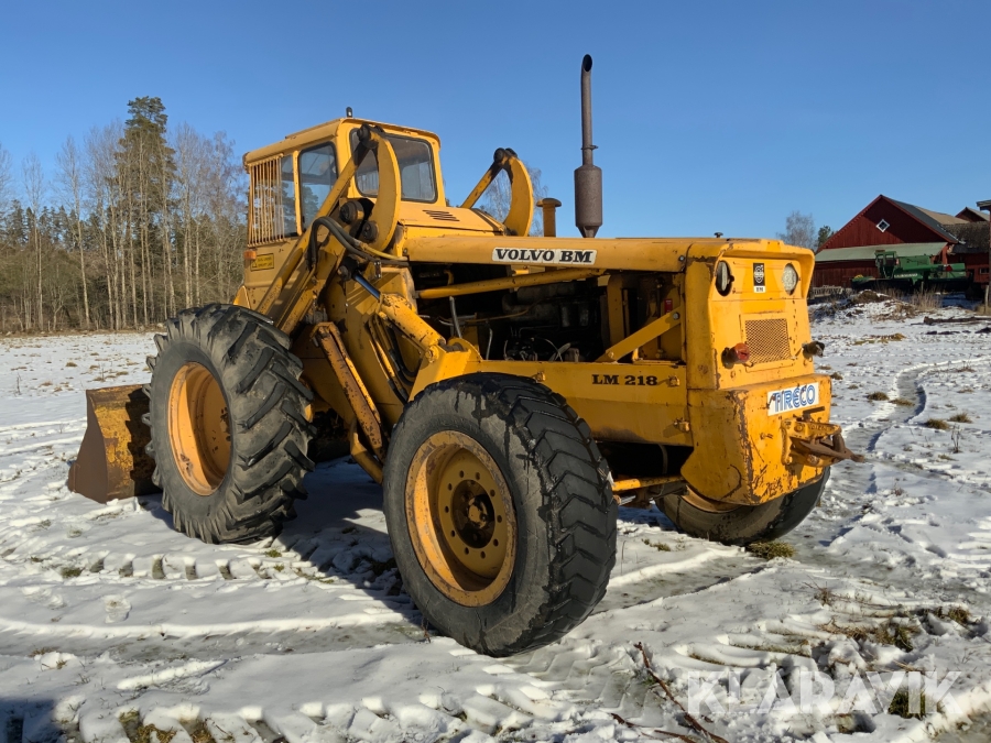 Baklastare Volvo BM 218 TD, Tibro, Klaravik auktioner