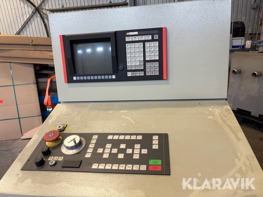 CNC Styrning Num 1020, Sigtuna, Klaravik auktioner