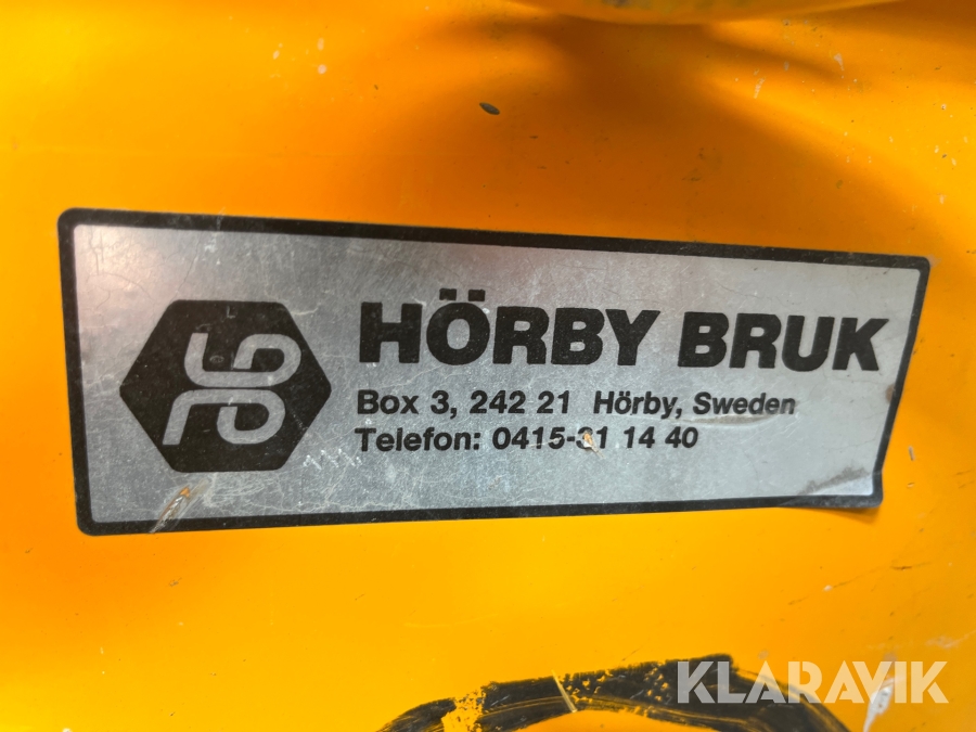 Sloda Hörby Bruk, Stockholm, Klaravik auktioner