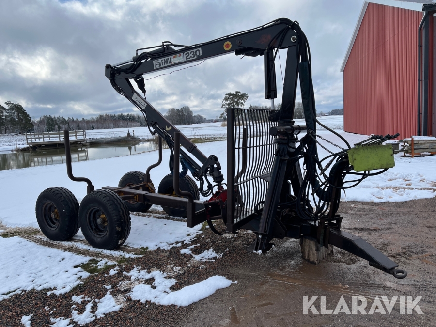 Huggarvagn FMV 230, Vänersborg, Klaravik auktioner