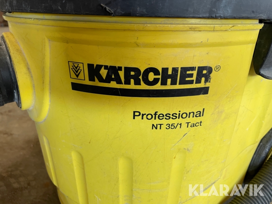 Industridammsugare Kärcher Profesional NT 35/1 Tact, Tjörn,