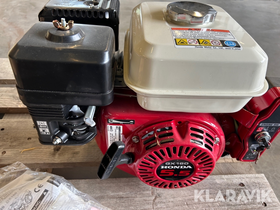 Motor Honda GX 160 U1, Vara, Klaravik auktioner