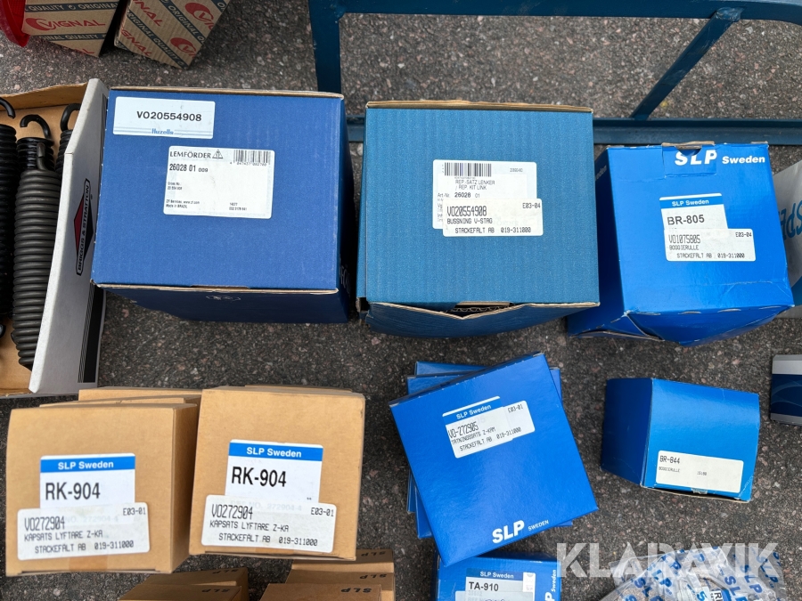 SLP SWEDEN Olika märken, Örebro, Klaravik auktioner