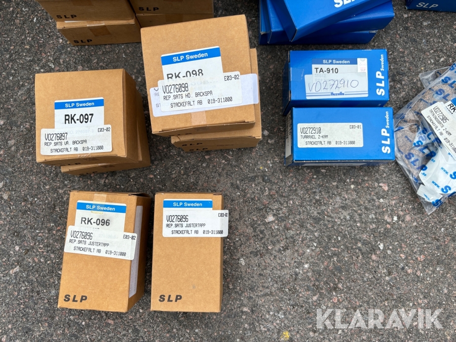 SLP SWEDEN Olika märken, Örebro, Klaravik auktioner