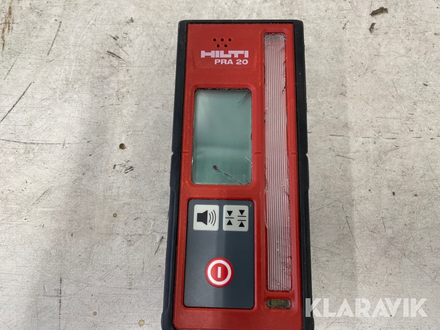 Klaravik Auktioner | Lasermottagare Hilti PRA 20