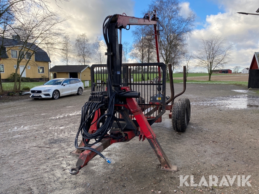 Klaravik Auktioner | Skogsvagn Kesla Patu 505