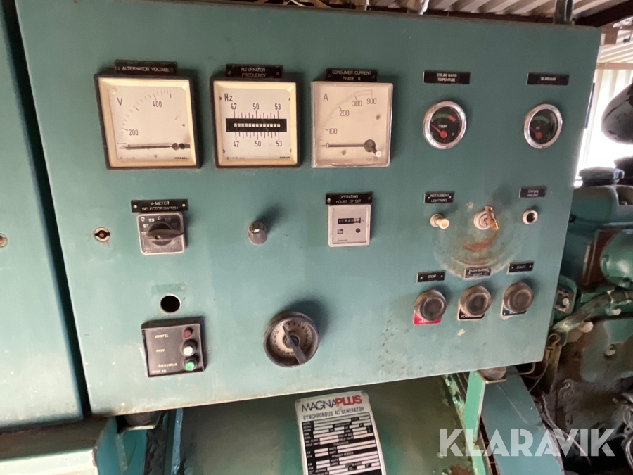 Generator Magna Plus/ Volvo 3309A-1266B, Nordanstig, Klaravi