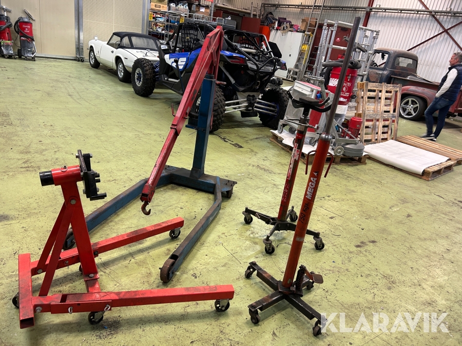 Motorlyft, växellådslyft k& motorstativ Trans Lyft, Göteborg