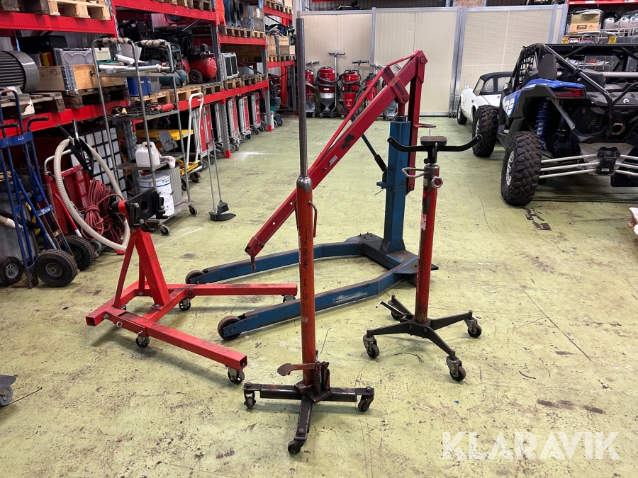 Motorlyft, växellådslyft k& motorstativ Trans Lyft, Göteborg