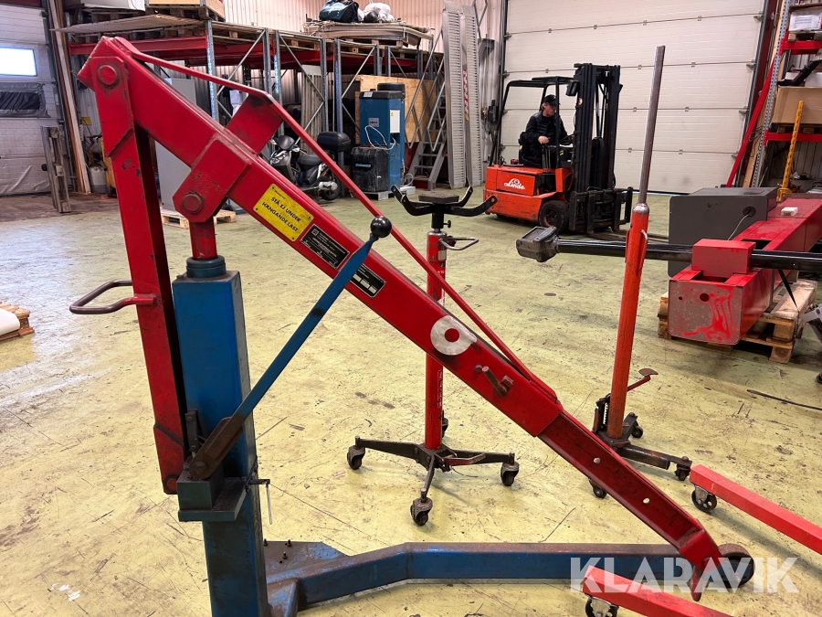 Motorlyft, växellådslyft k& motorstativ Trans Lyft, Göteborg