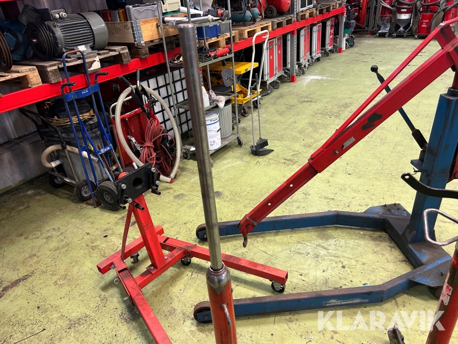 Motorlyft, växellådslyft k& motorstativ Trans Lyft, Göteborg