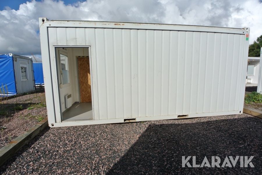 Förrådsmodul CTX containex K0 med genomgång, Jönköping,