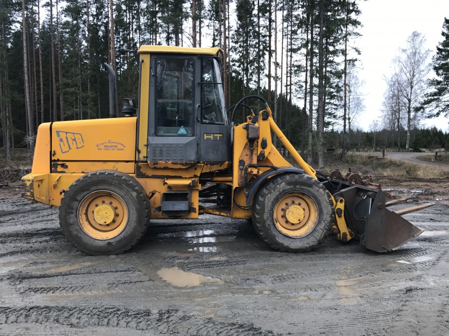 Lastmaskin med Skopa & Gafflar