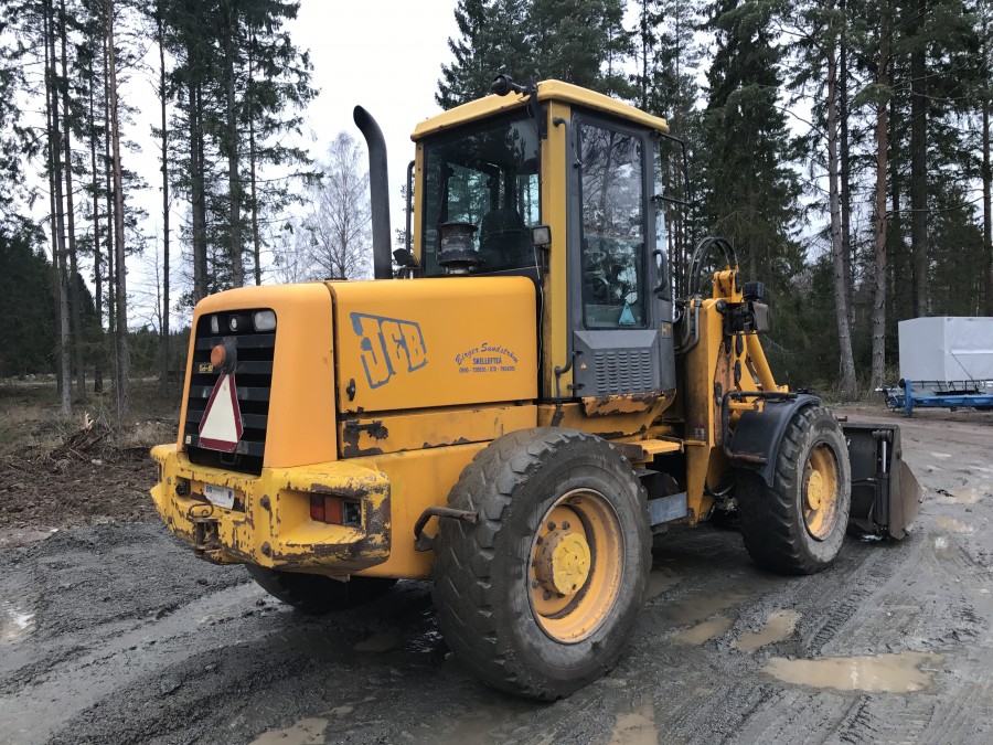 Lastmaskin med Skopa & Gafflar