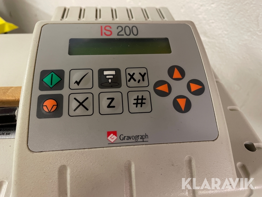 Gravyrmaskin Gravograph IS200