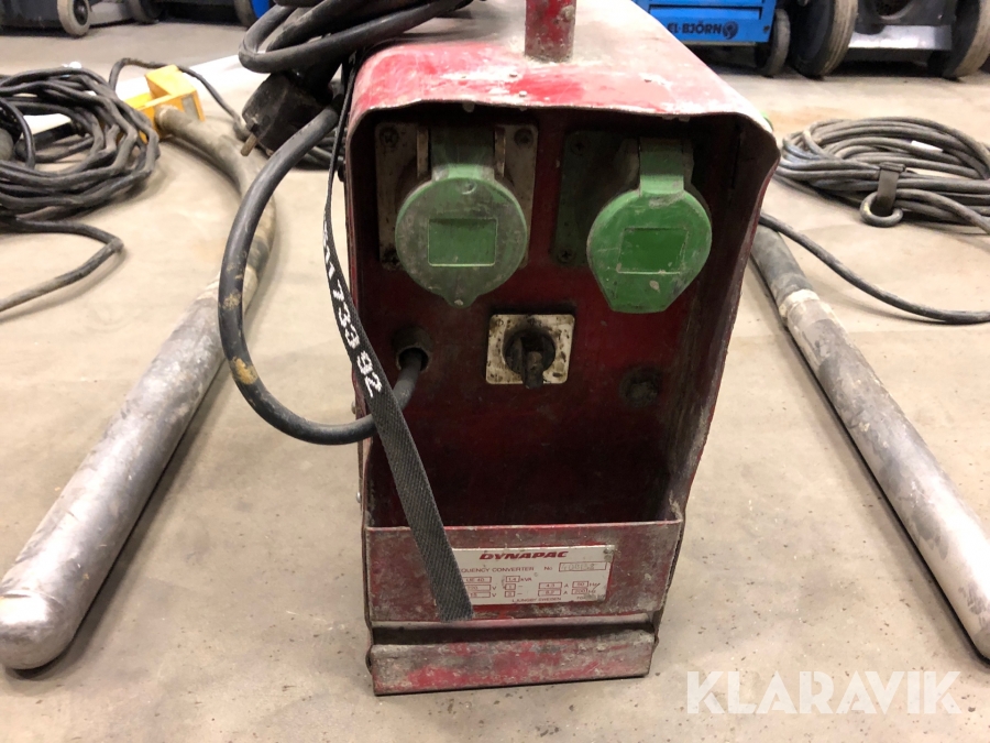 Stavvibrator med frekvensomvandlare 4st