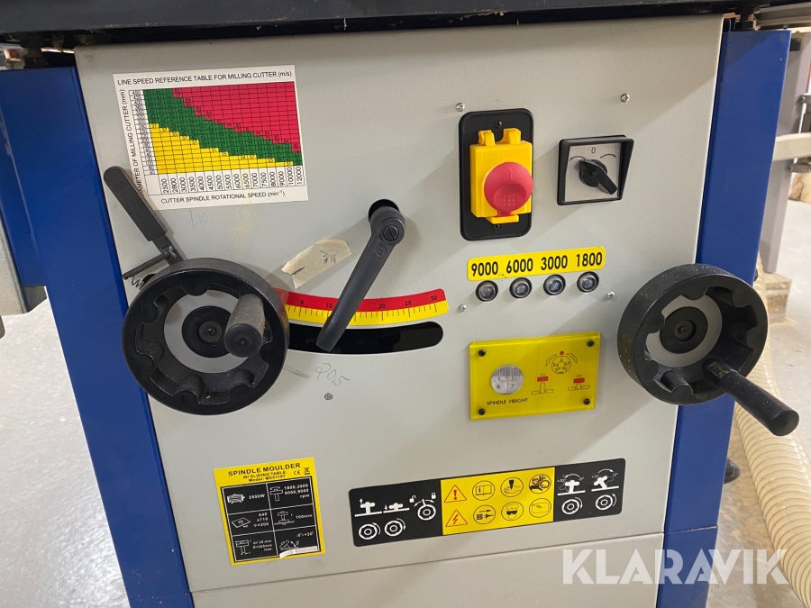 Vertikalfräs Vf100, Gotland, Klaravik auktioner