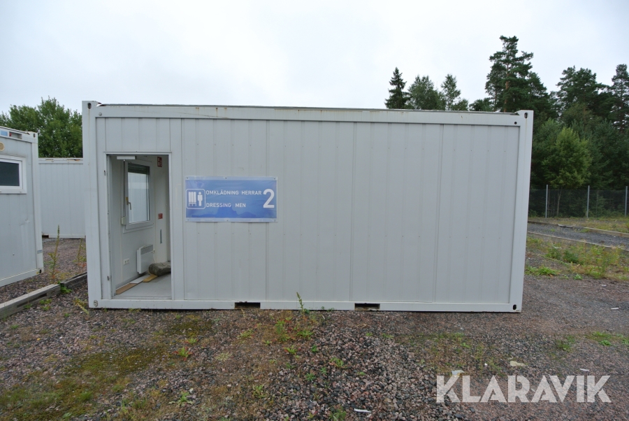 Containermodul CTX containex WC modul, Jönköping, Klaravik