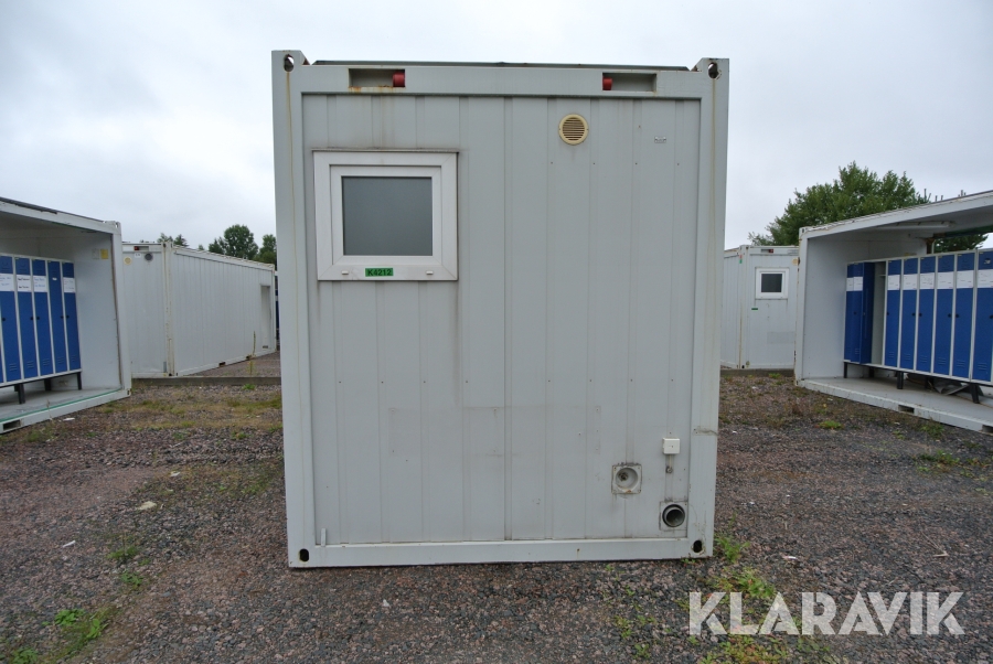 Containermodul CTX containex WC modul, Jönköping, Klaravik