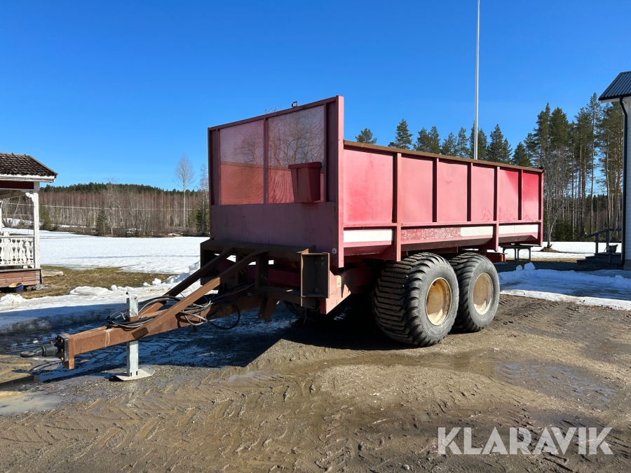 Tippvagn Metsjö, Sollefteå, Klaravik auktioner