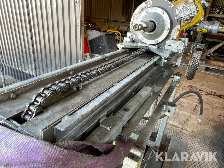 Kärnborrigg med hydraulaggregat Sandvik DE110, Sollefteå,