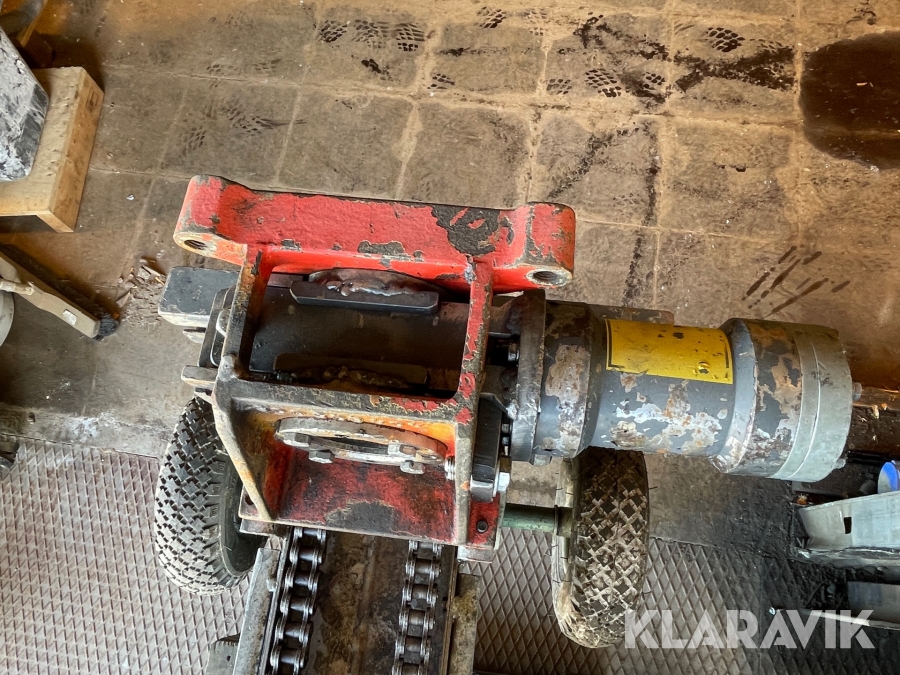 Kärnborrigg med hydraulaggregat Sandvik DE110, Sollefteå,