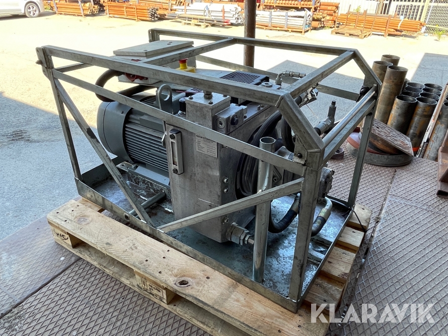 Kärnborrigg med hydraulaggregat Sandvik DE110, Sollefteå,