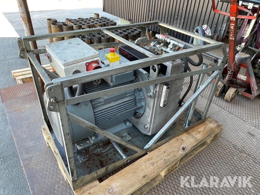 Kärnborrigg med hydraulaggregat Sandvik DE110, Sollefteå,